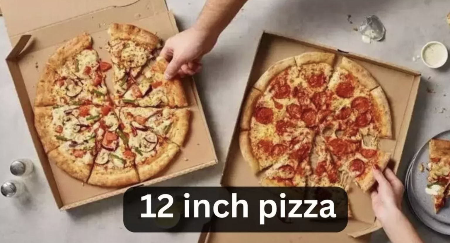 How Big is a 12 Inch Pizza - Swartzsdeli
